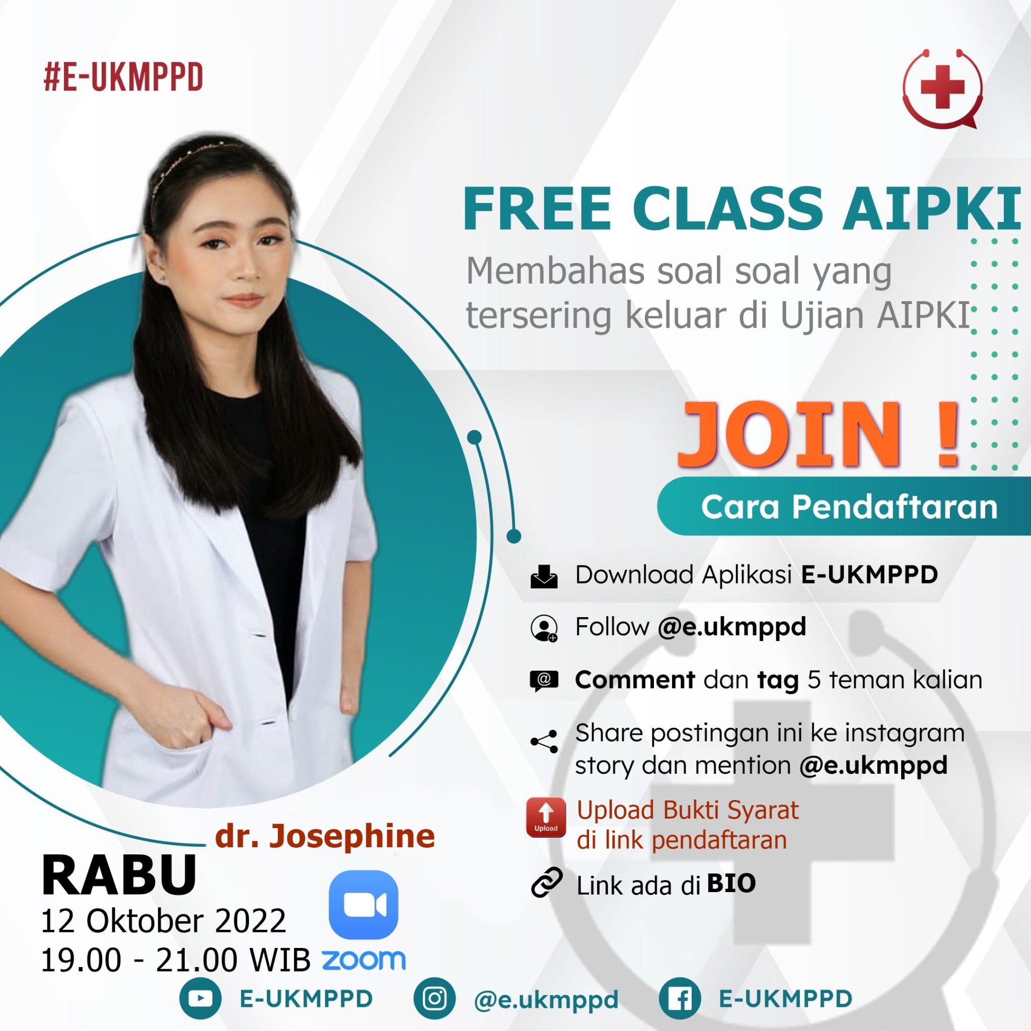 FREE CLASS AIPKI - Aplikasi Bimbel UKMPPD di Indonesia